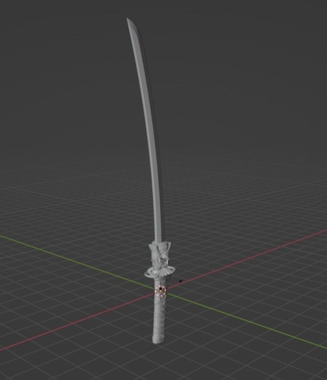 Oni Sword - Valorant 3D model 3D printable | CGTrader