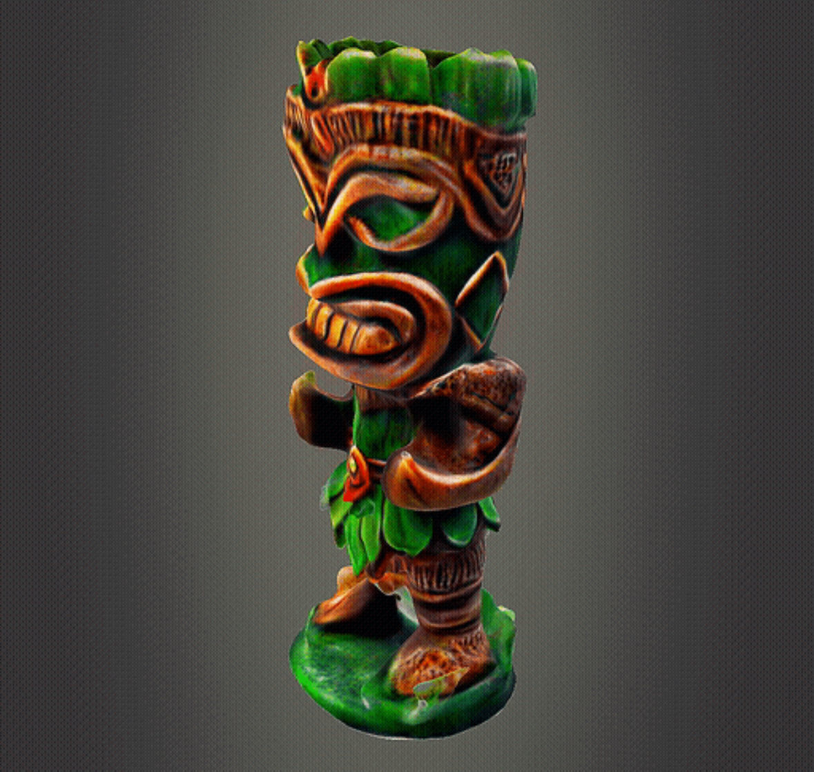 Tiki Biblo 3D model 3D printable | CGTrader