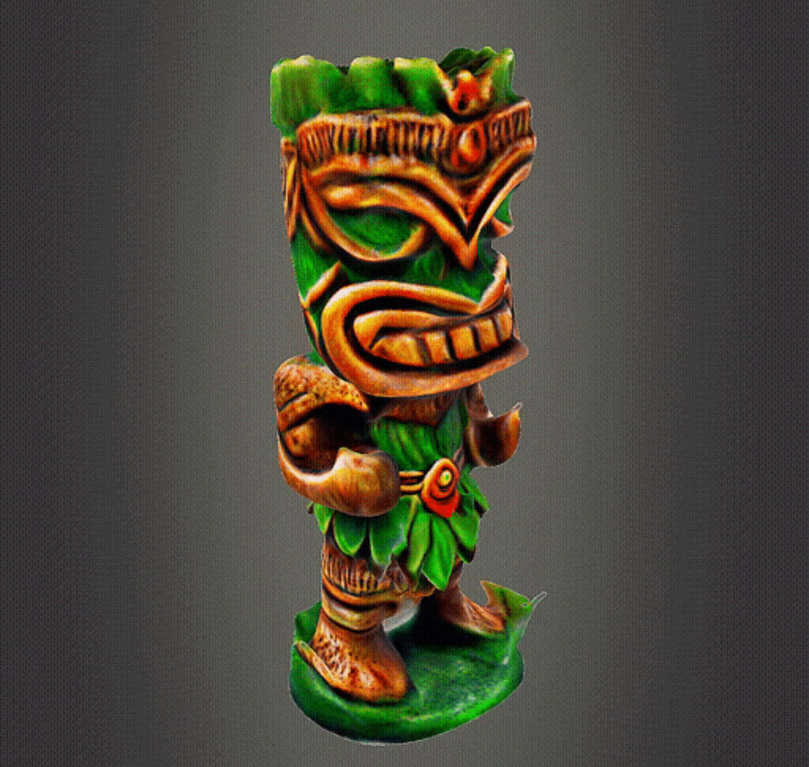 Tiki Biblo 3D model 3D printable | CGTrader