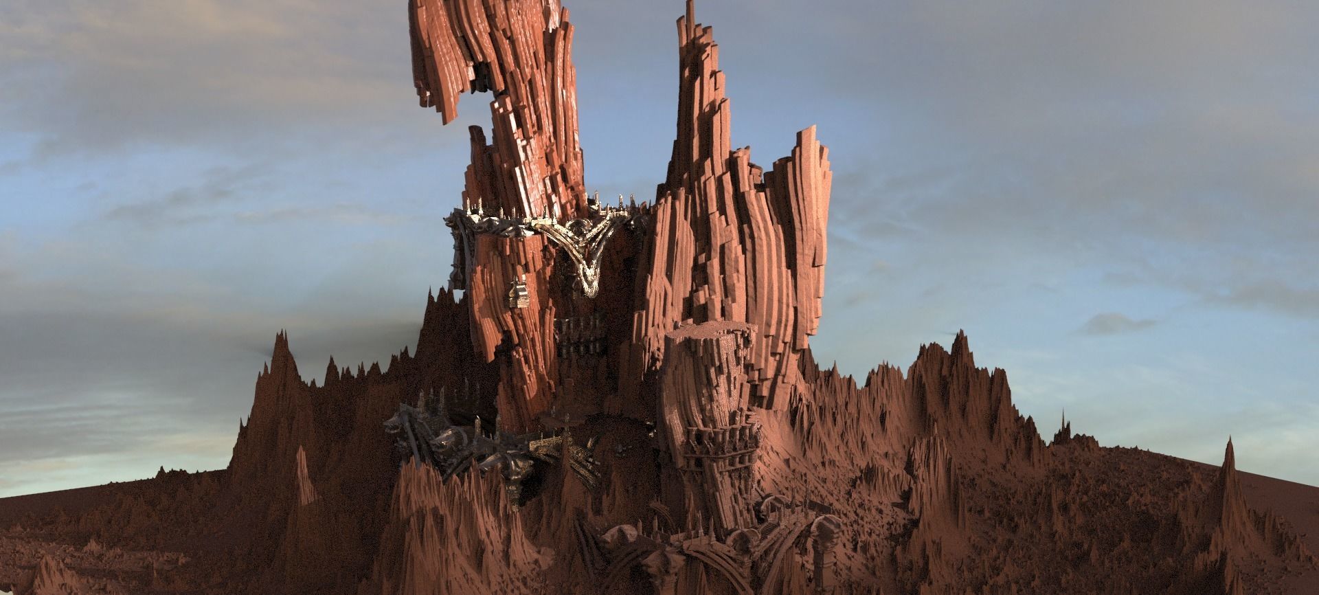 Desert Arrakis Keepers Tower 3D model | CGTrader