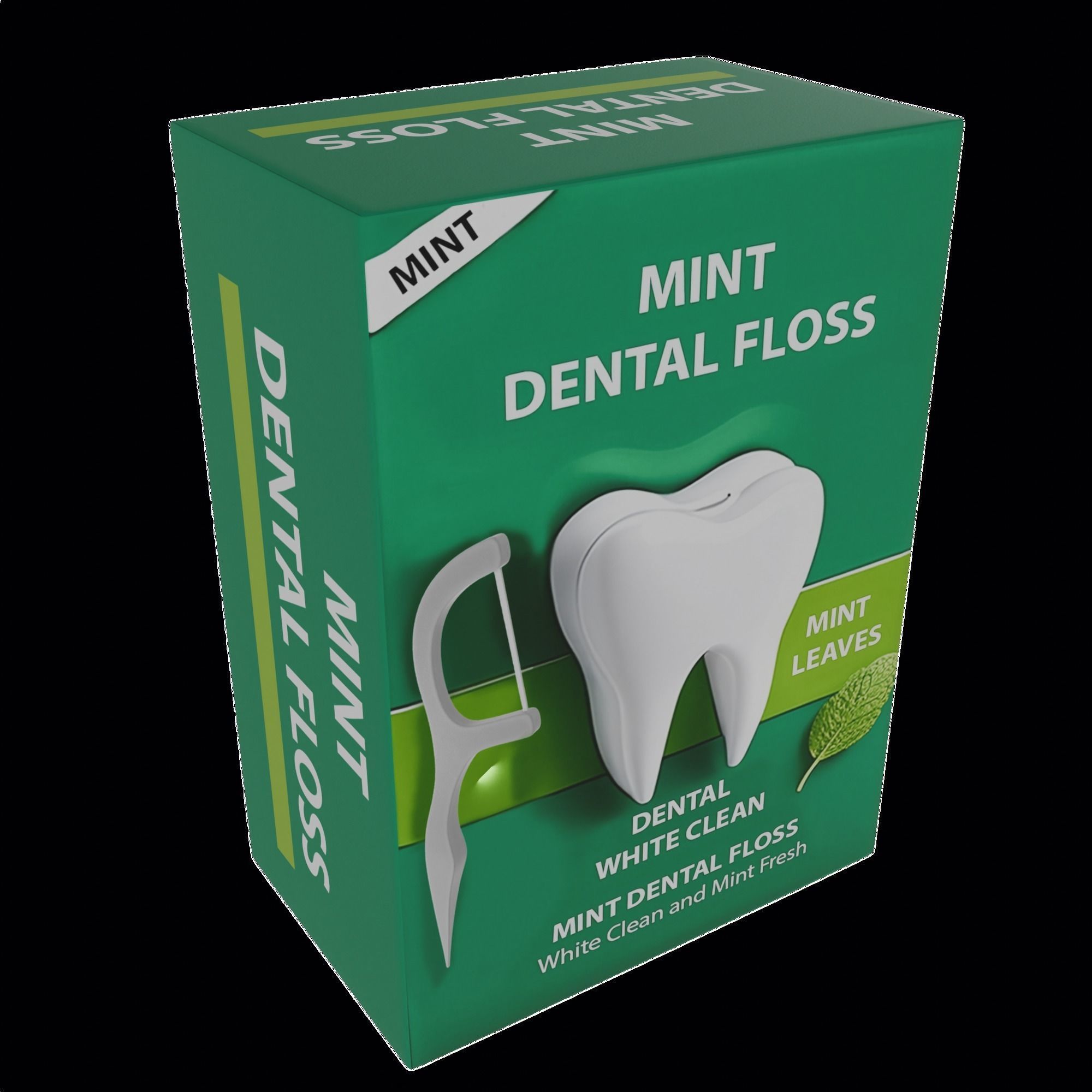 3D model Floss and toothpicks Box VR / AR / low-poly | CGTrader