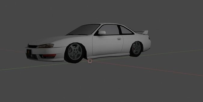 1993 Nissan S14 3D model | CGTrader