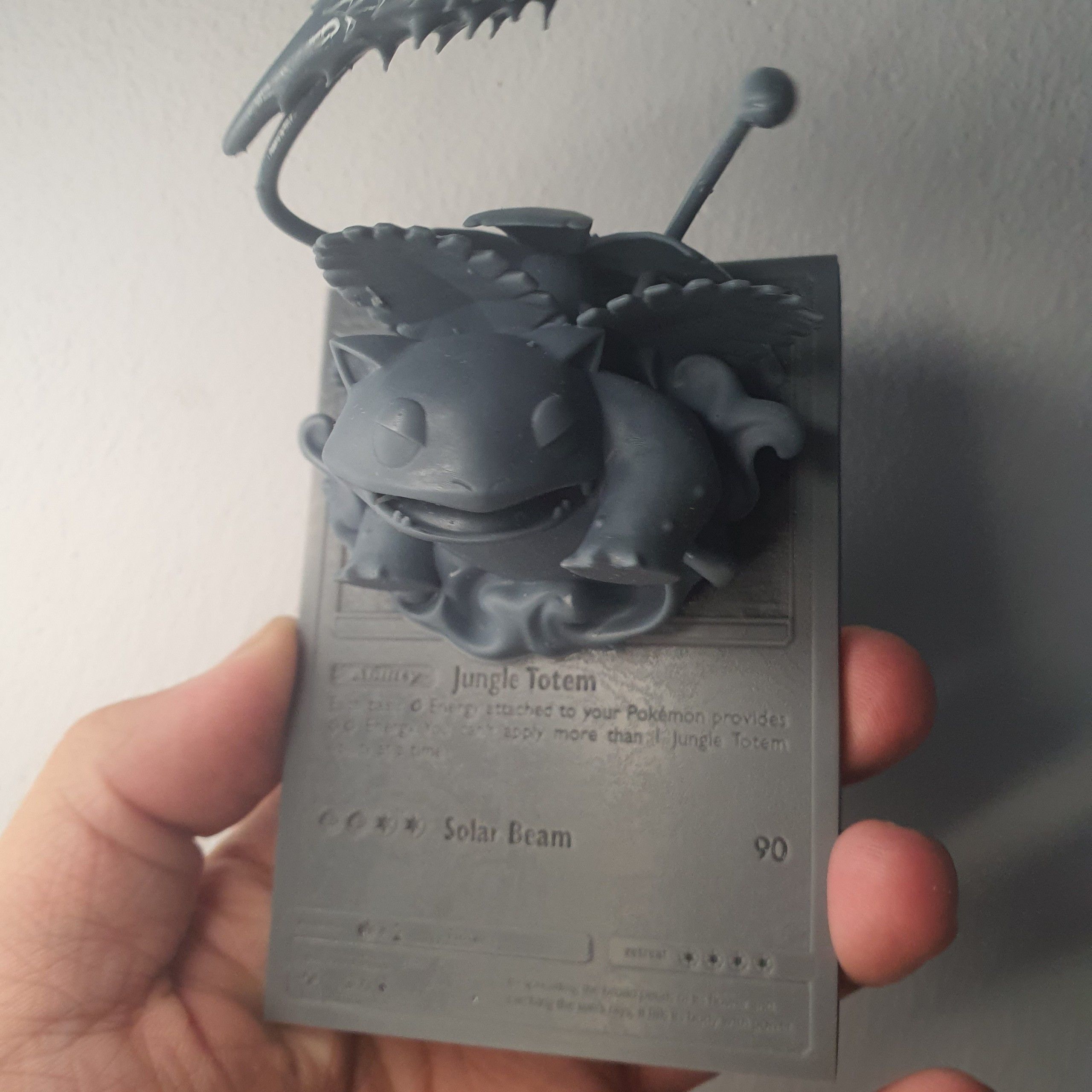 Venusaur 4D Card Fan Custom 3D Printing File Pokemon 3D model 3D ...