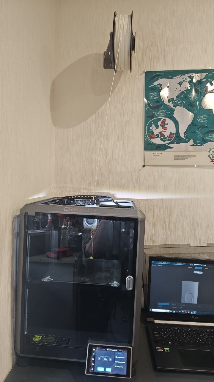 Wall Spool Holder for 3D Printers 3D model 3D printable | CGTrader