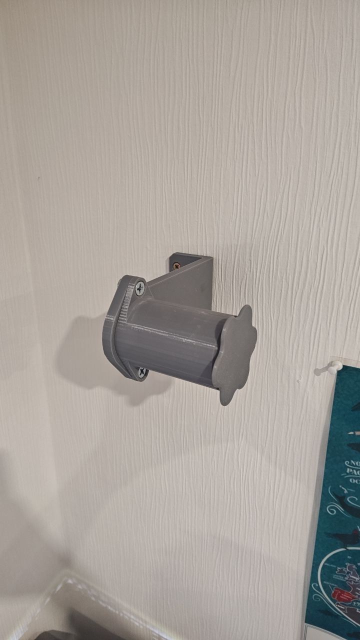 Wall Spool Holder for 3D Printers 3D model 3D printable | CGTrader