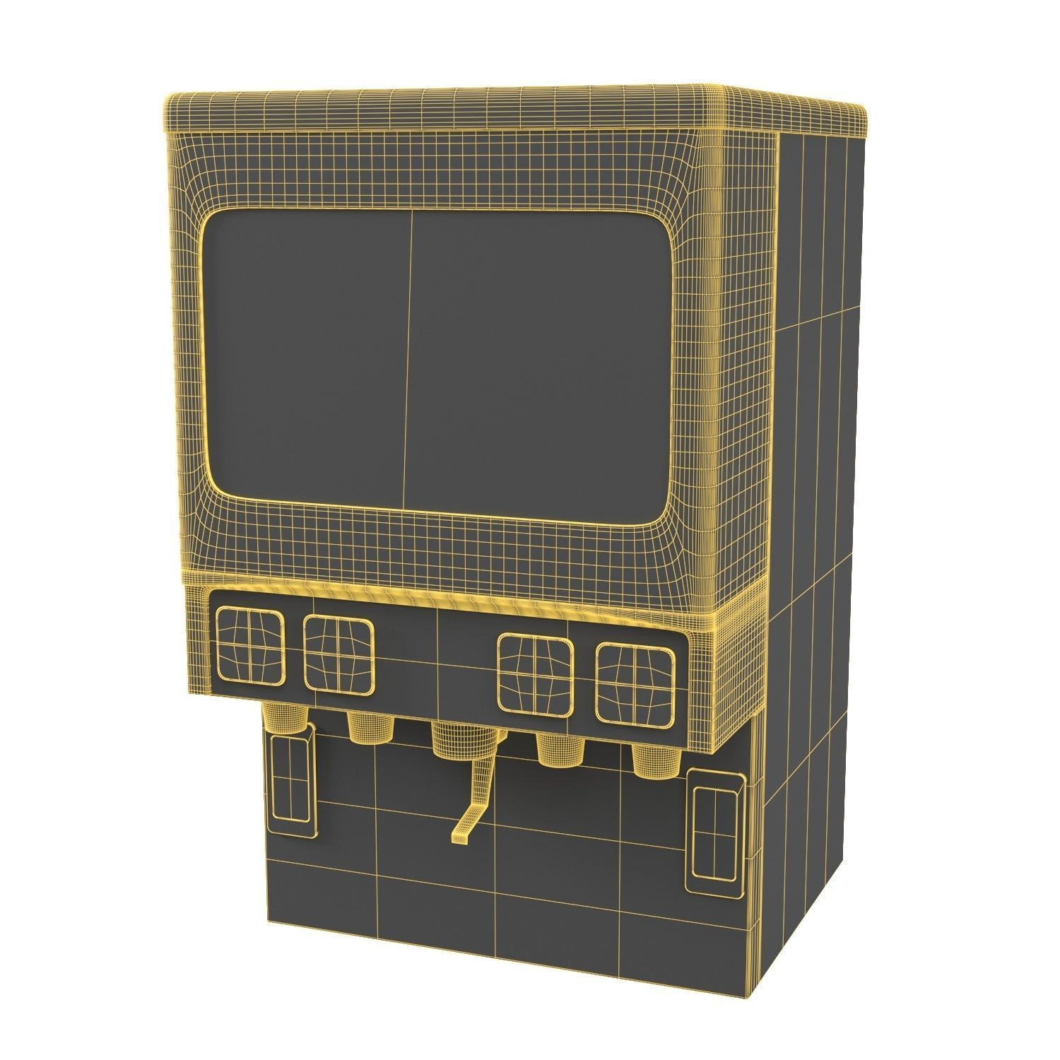 CF Pepsi Beverage Dispenser Machine 3D model | CGTrader