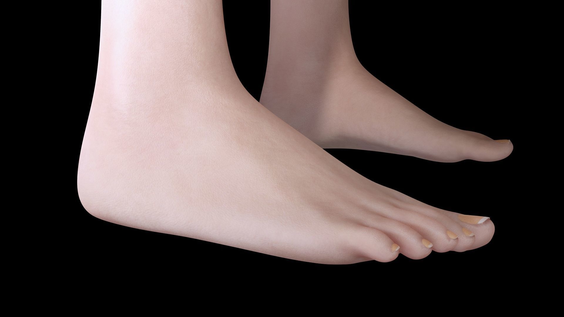 3D model Lauren Realistic Girl in bikini Advance Shader VR / AR / low ...