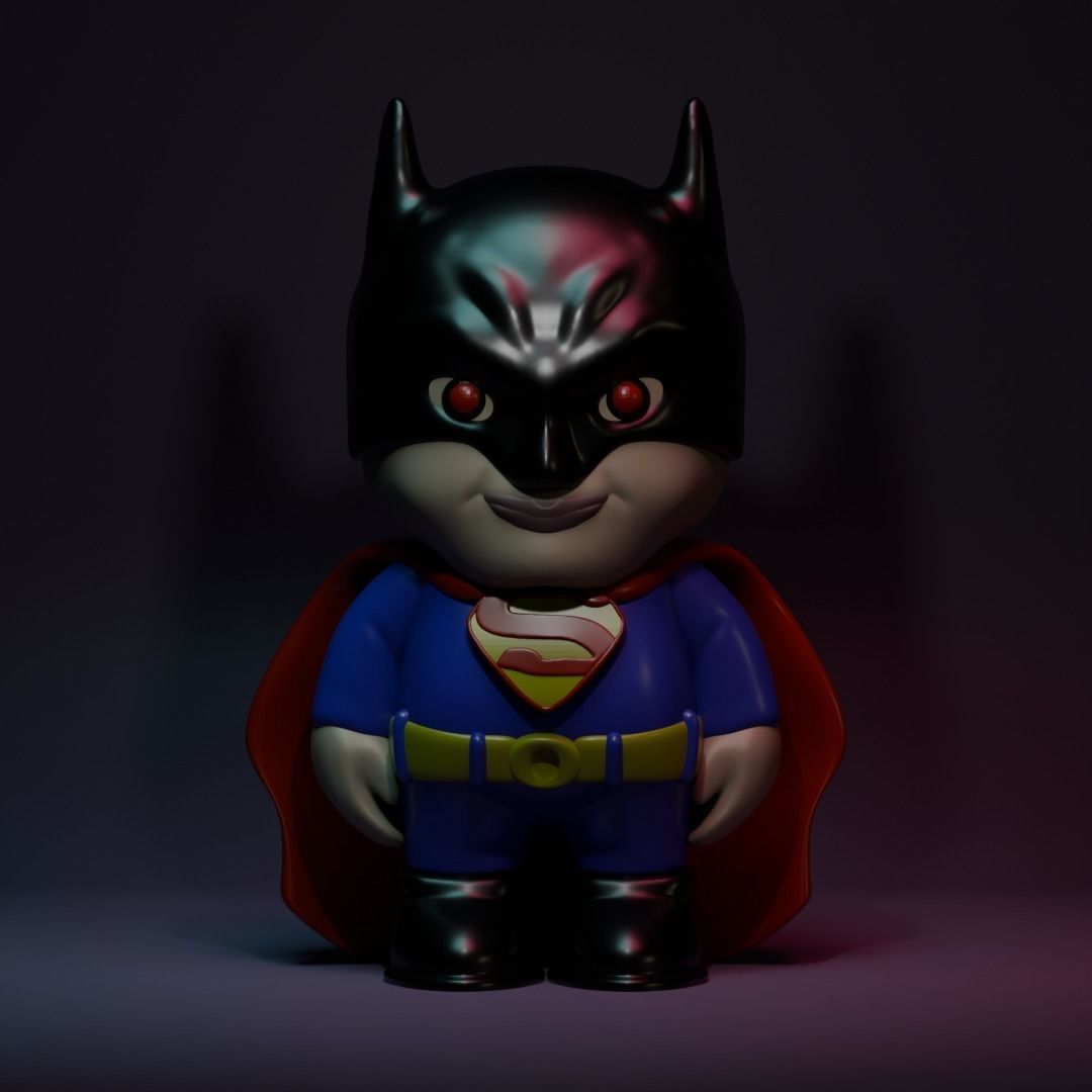 Super batman 3d printable model multiverse collusion 3D model 3D ...