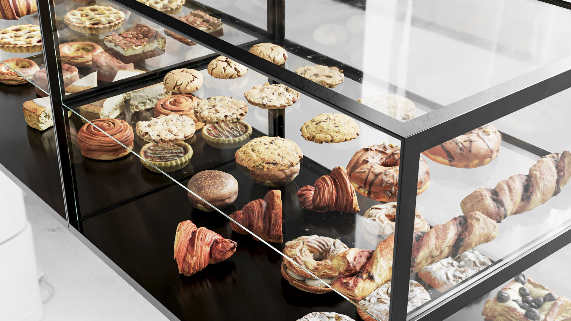Pastry Shop Display Case 3D model | CGTrader