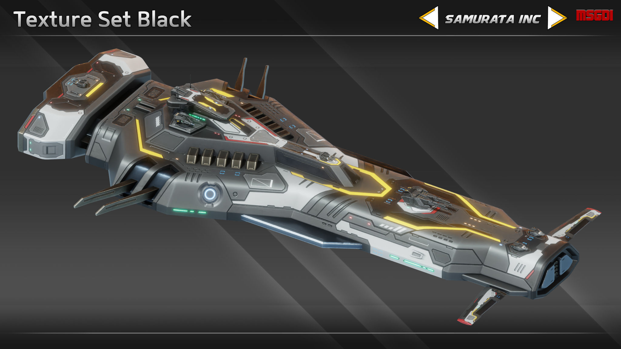 3D model Spaceship Wraith Class Destroyer VR / AR / low-poly | CGTrader