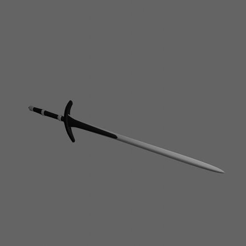 Simple Sword 3D model | CGTrader