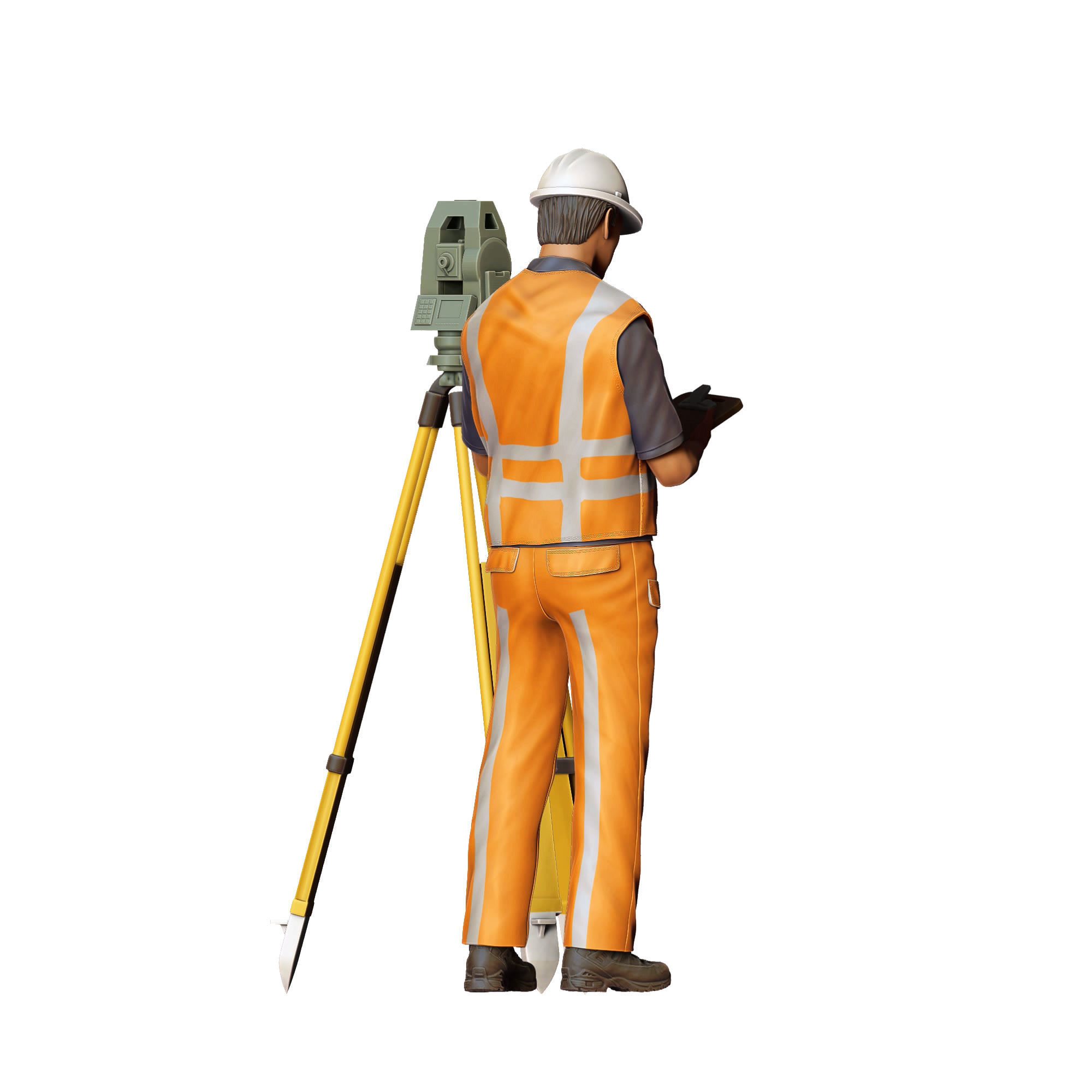 N1 Railway Track Surveyor with theodolite camera 3D model 3D printable ...