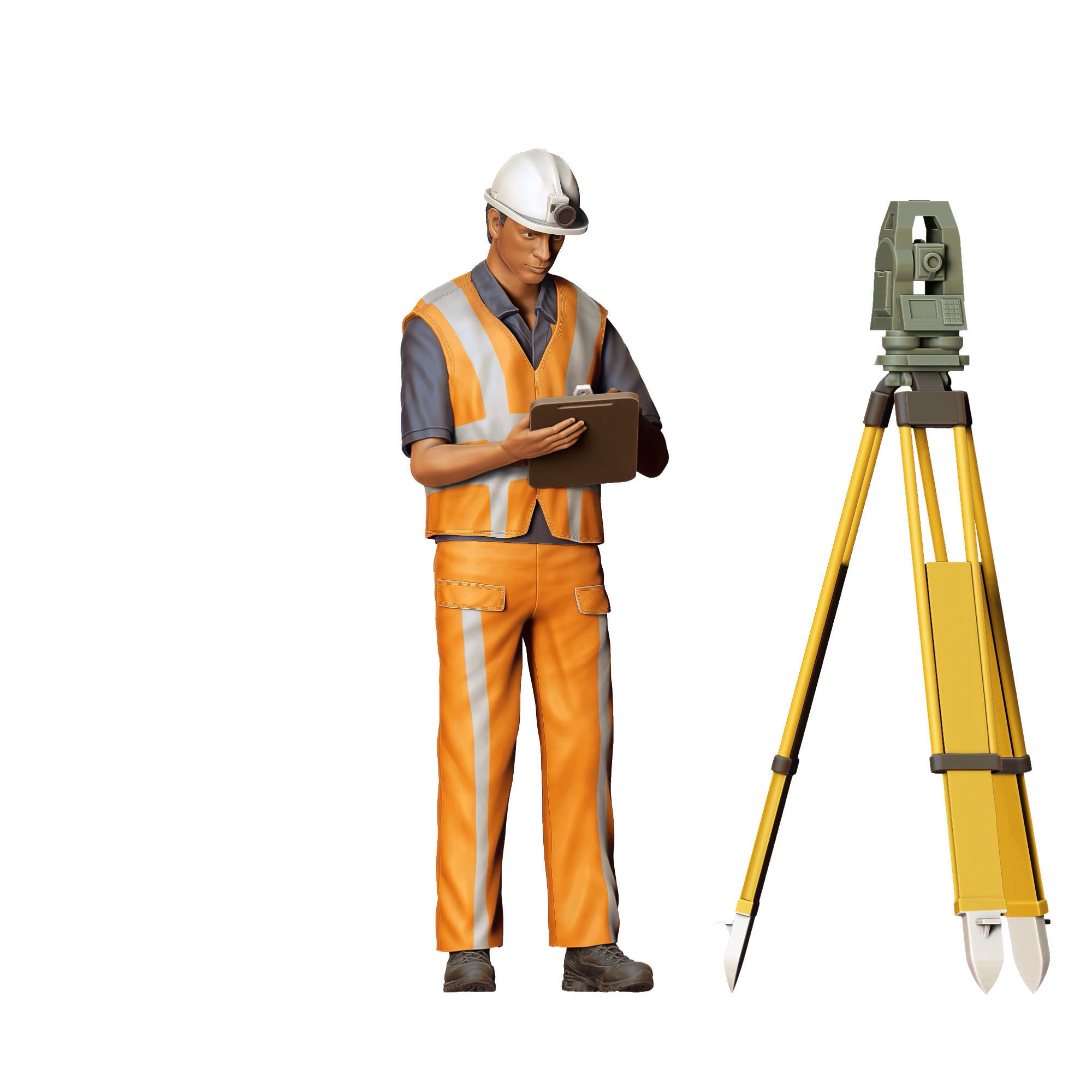 N1 Railway Track Surveyor with theodolite camera 3D model 3D printable ...
