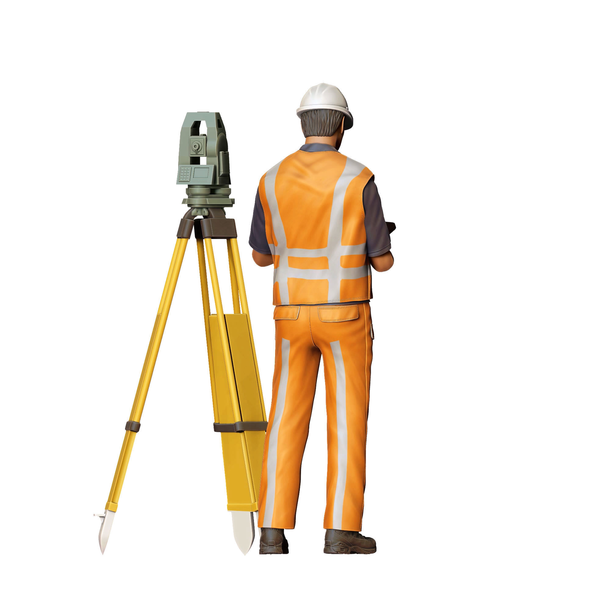 N1 Railway Track Surveyor with theodolite camera 3D model 3D printable ...