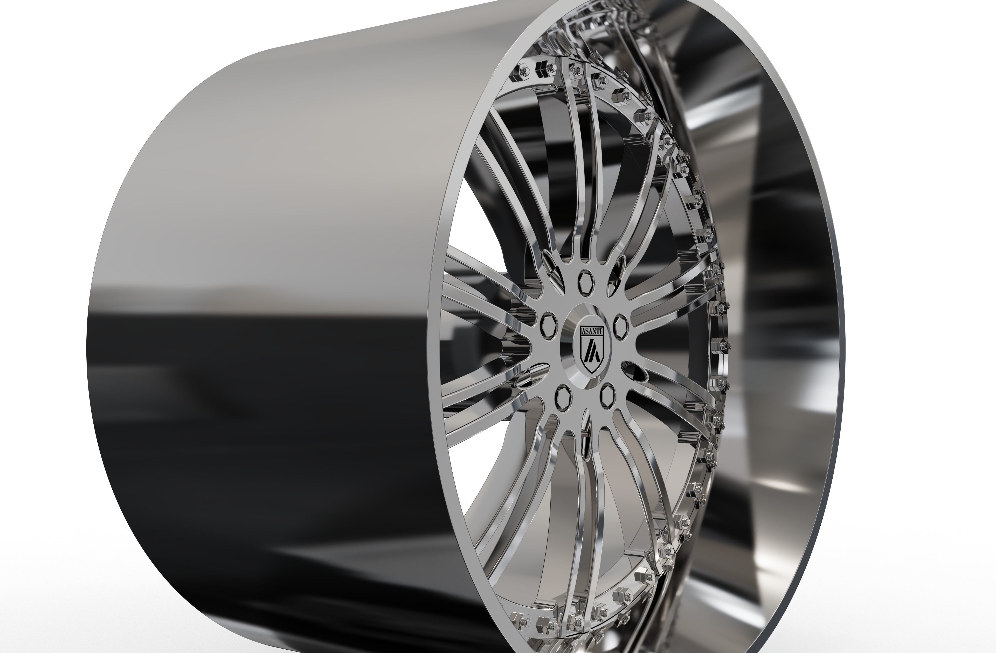 ASANTI AF128 WHEEL 3D MODEL 3D model | CGTrader