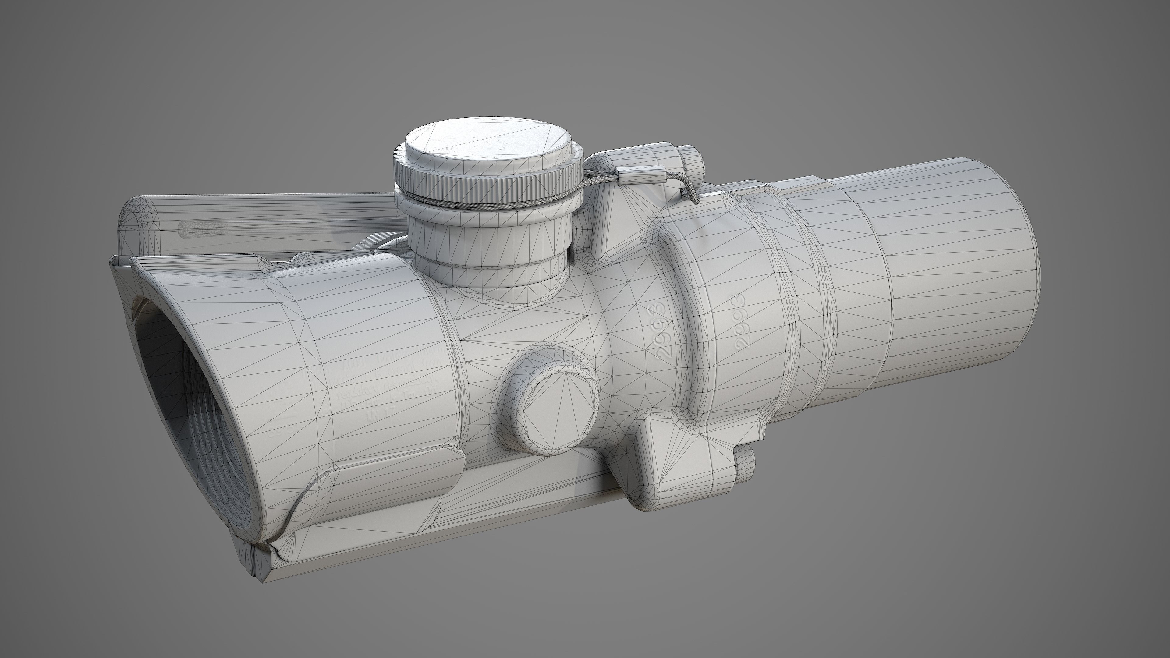 3D model ACOG 1 5x16S - Replica VR / AR / low-poly | CGTrader