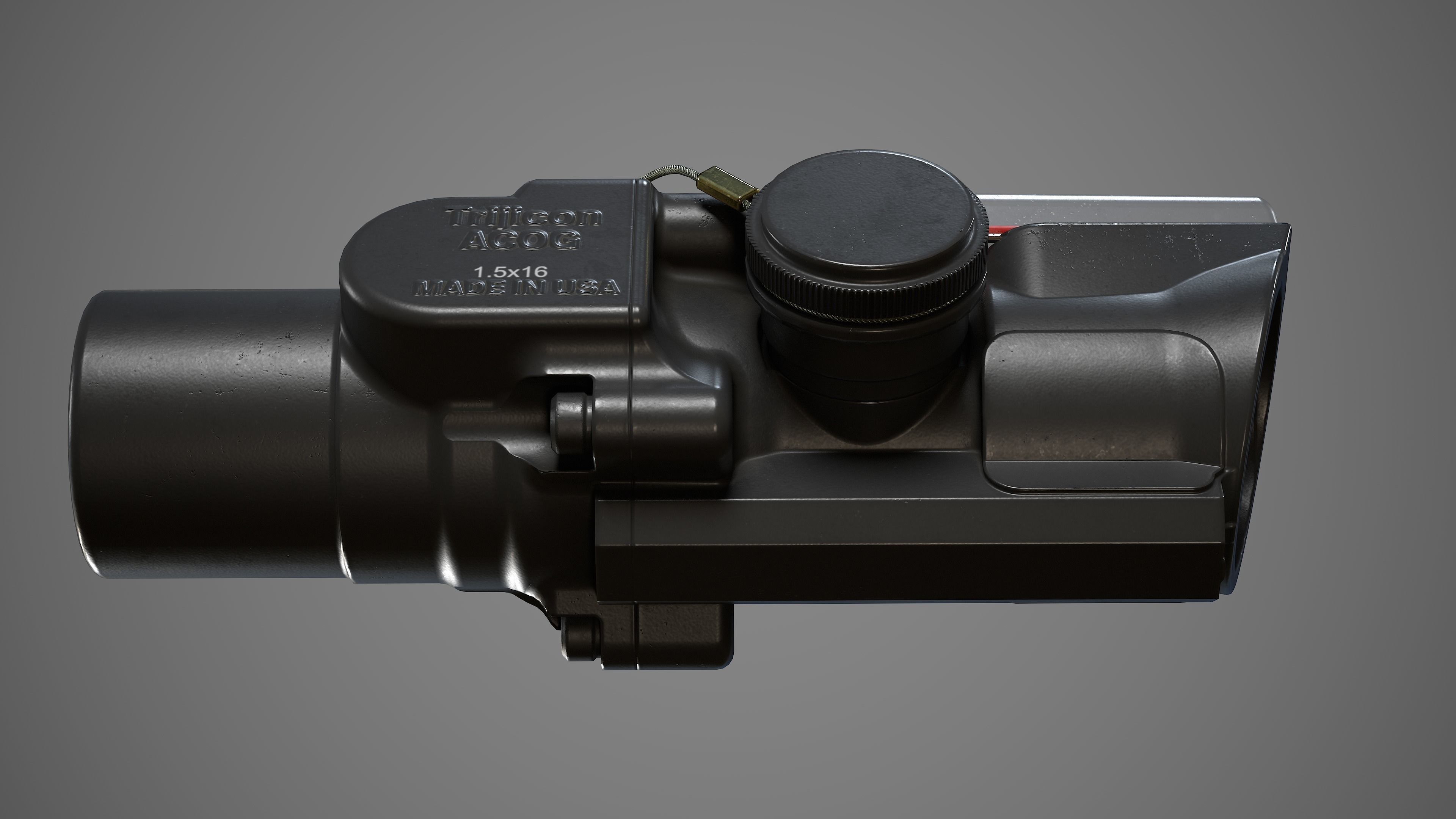 3D model ACOG 1 5x16S - Replica VR / AR / low-poly | CGTrader