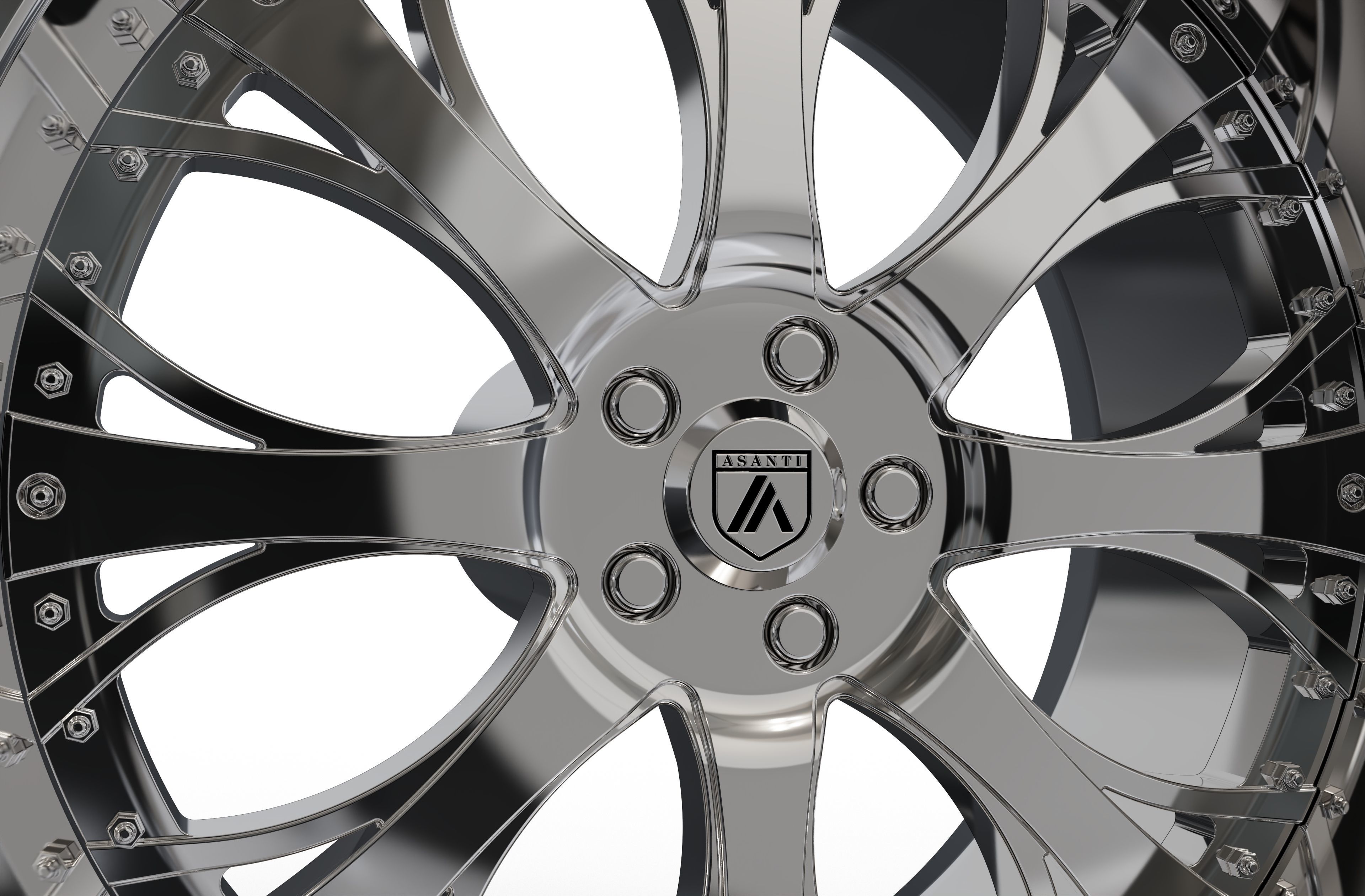 ASANTI AF153 WHEEL 3D MODEL 3D model | CGTrader