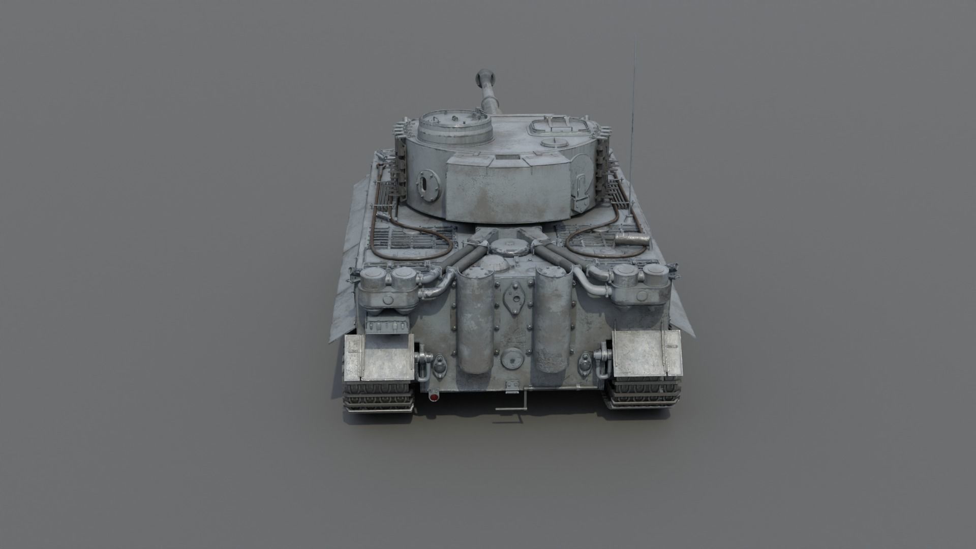 3D model Panzerkampfwagen VI Tiger Ausf H1 Heavy Tank VR / AR / low ...