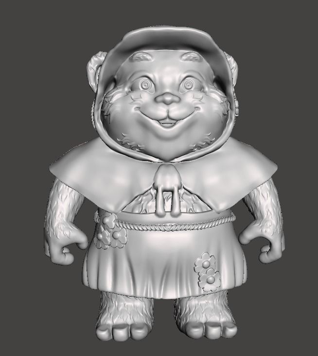 STL File 3D Ewoks Shodu 3D Print Model 3D OBJ 3D print model 3D model ...