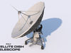 3D model Poly Satellite Dish Telescope VR / AR / low-poly | CGTrader