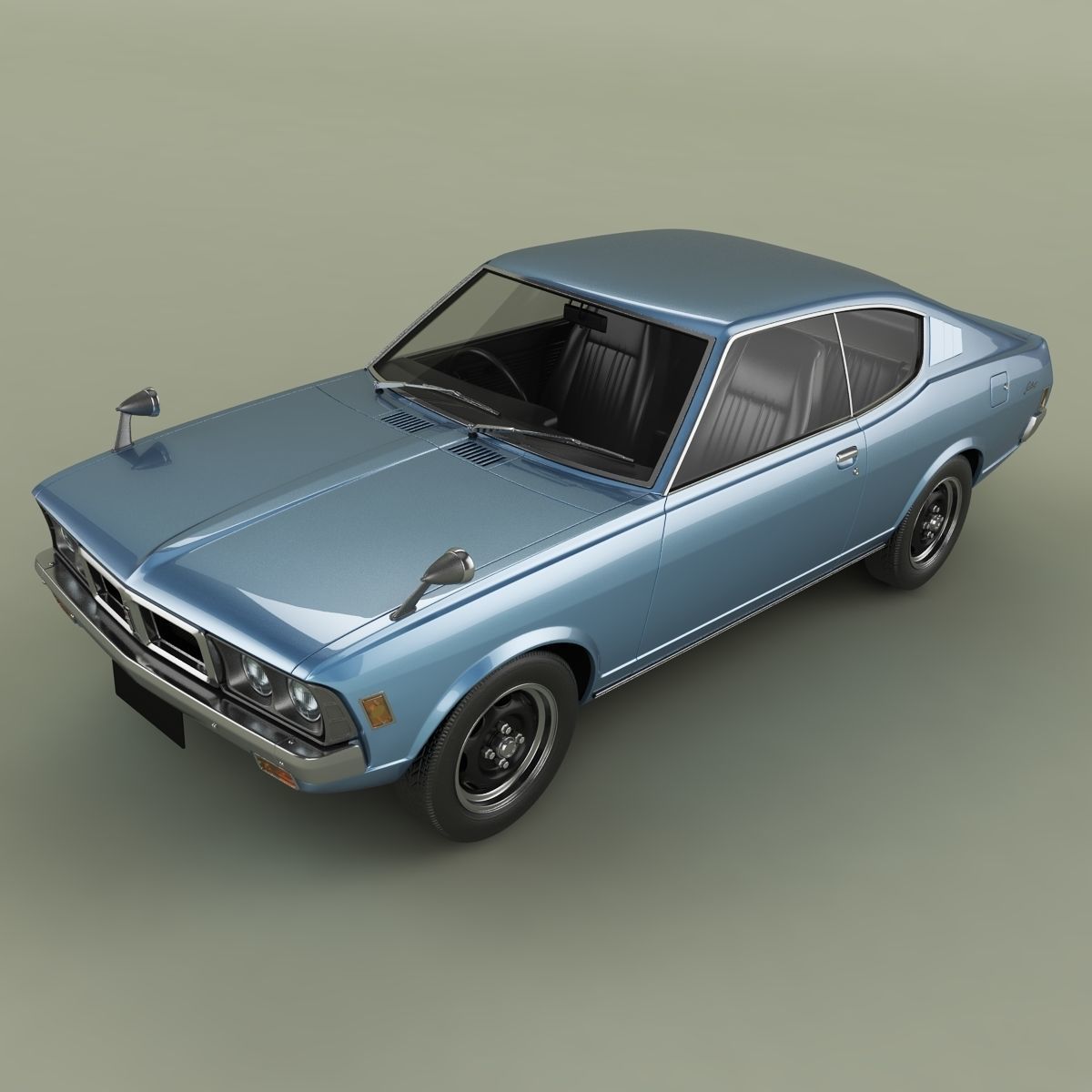Mitsubishi COlt Galant GTO 3D model | CGTrader