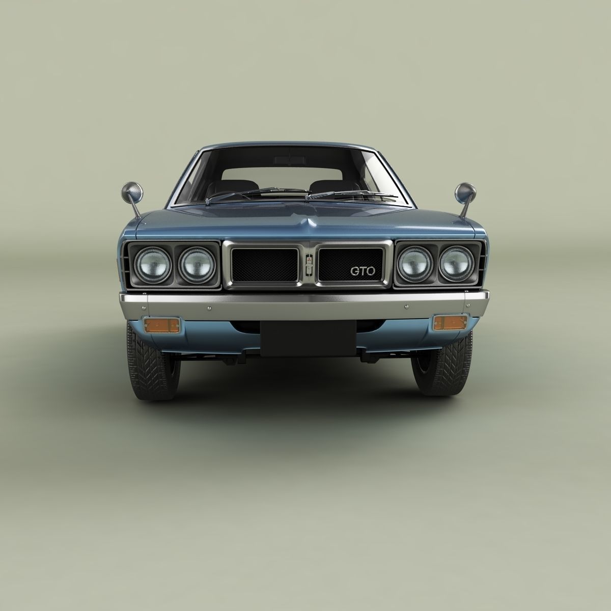 Mitsubishi COlt Galant GTO 3D model | CGTrader