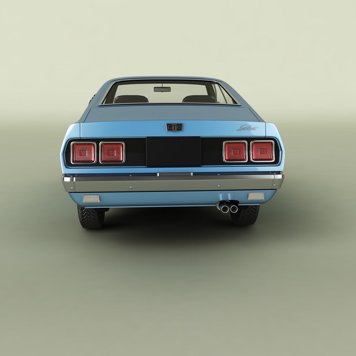Mitsubishi COlt Galant GTO 3D model | CGTrader