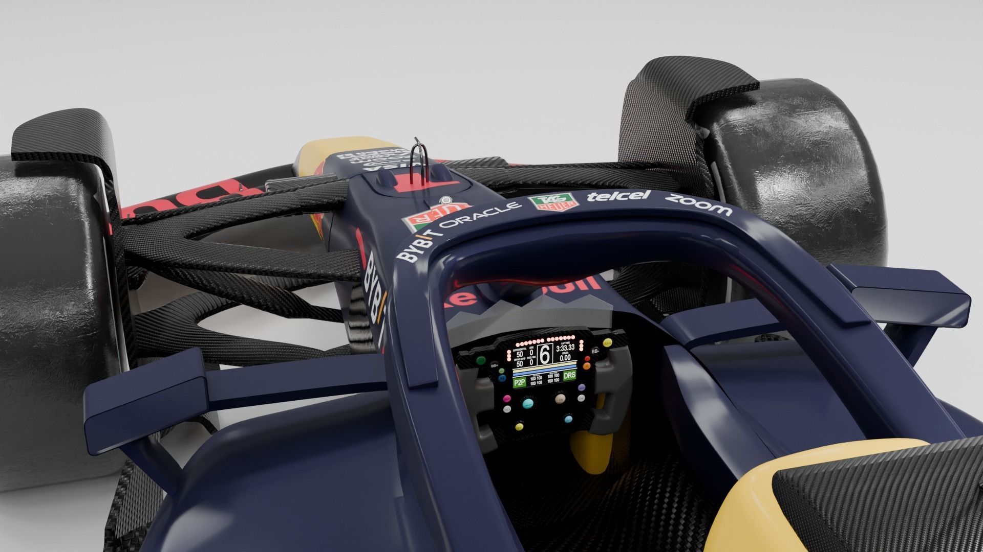 Red Bull RB20 F1 2024 car 3D model | CGTrader