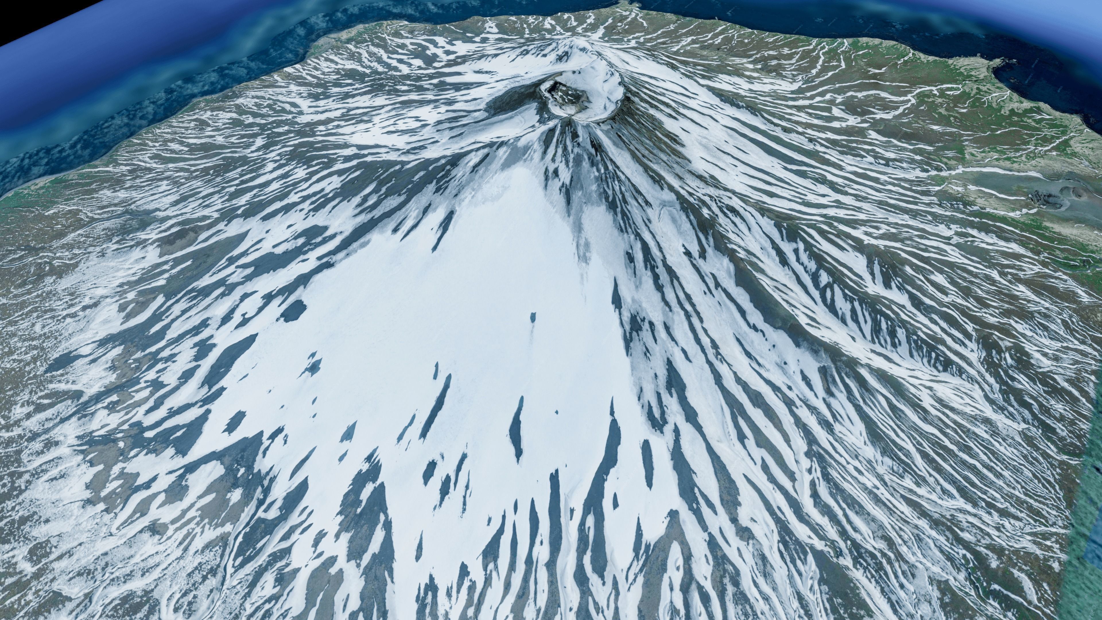 3D model atlasov island 3d model terrain VR / AR / low-poly | CGTrader