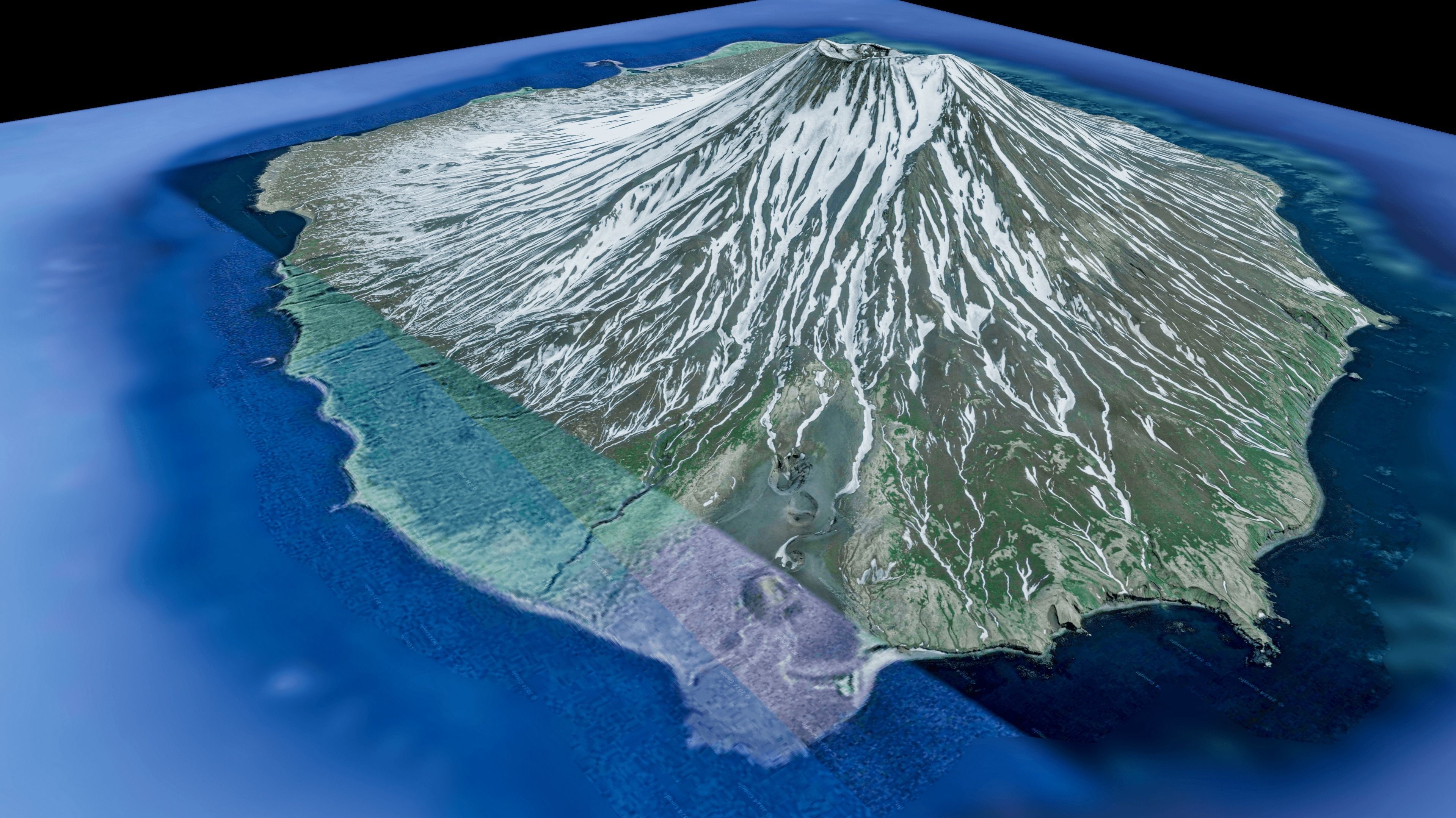 3D model atlasov island 3d model terrain VR / AR / low-poly | CGTrader