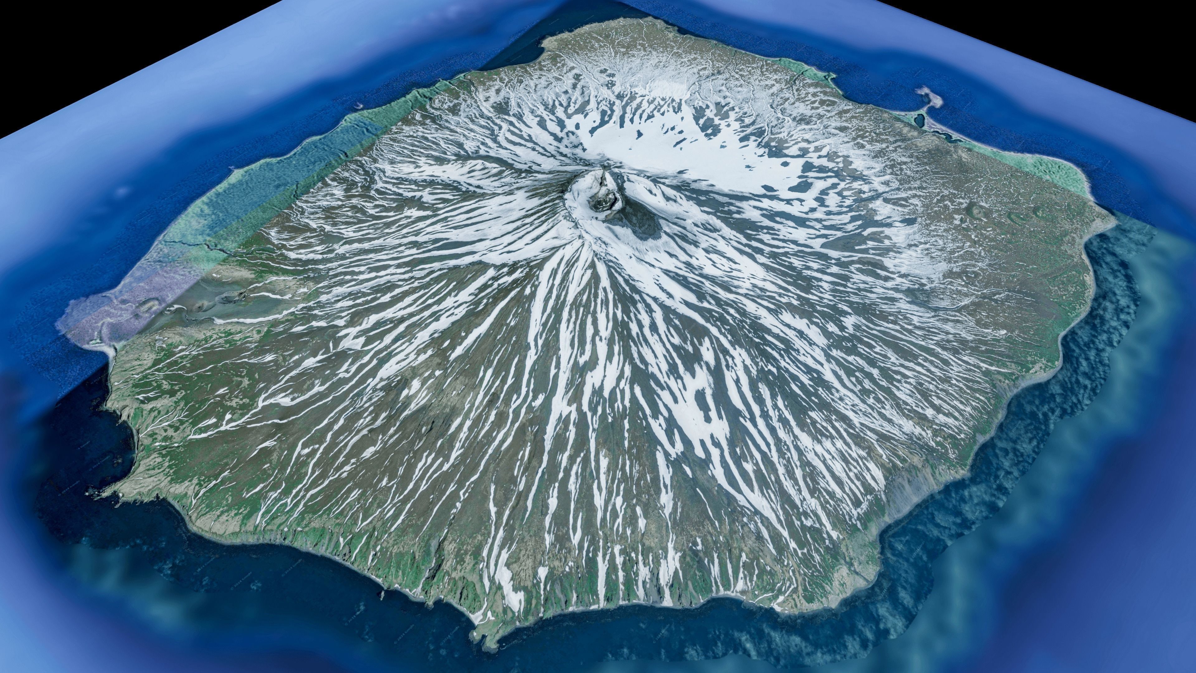 3D model atlasov island 3d model terrain VR / AR / low-poly | CGTrader