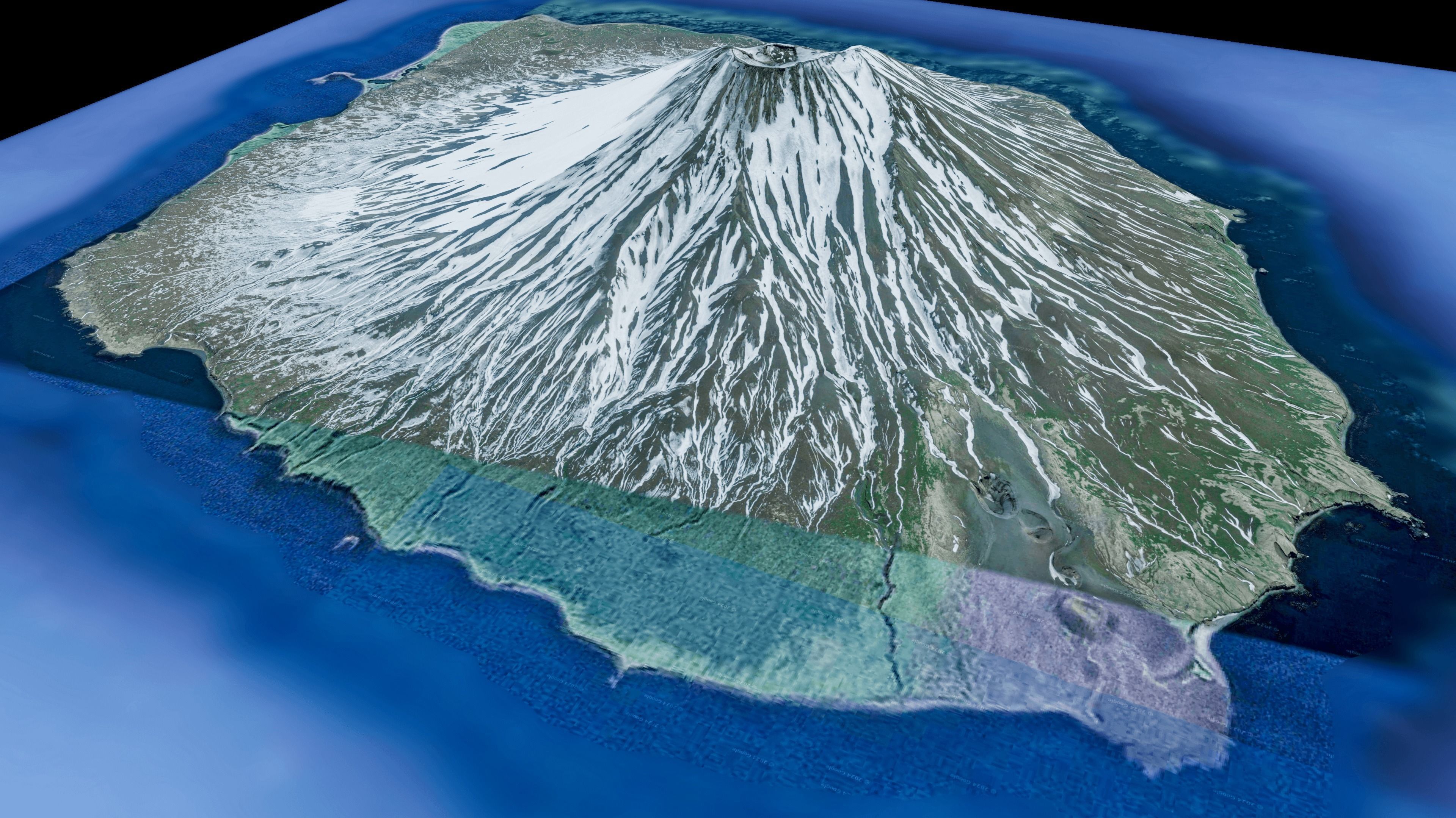 3D model atlasov island 3d model terrain VR / AR / low-poly | CGTrader