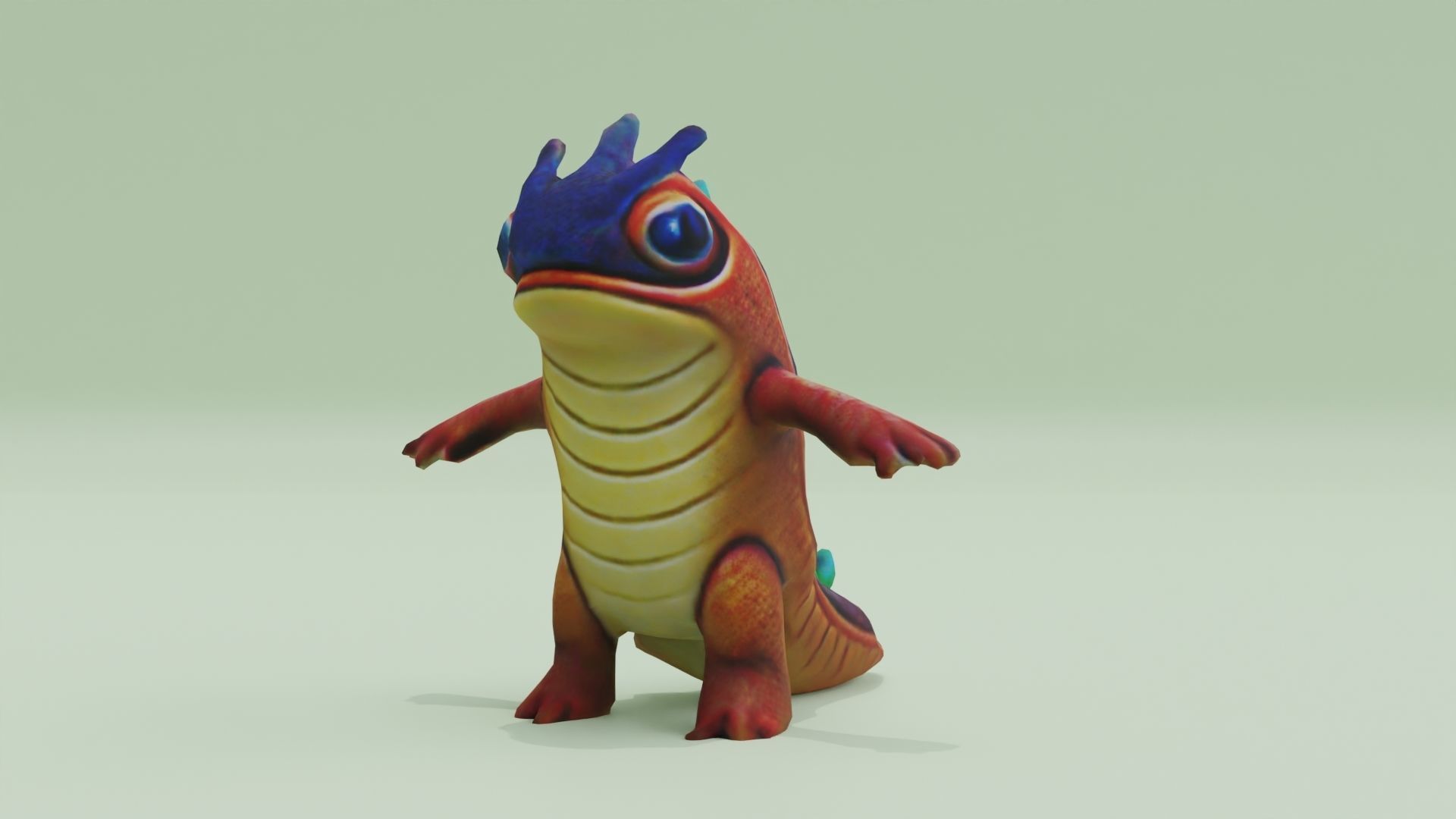 3D model Slugterra Slug Monster Character VR / AR / low-poly | CGTrader