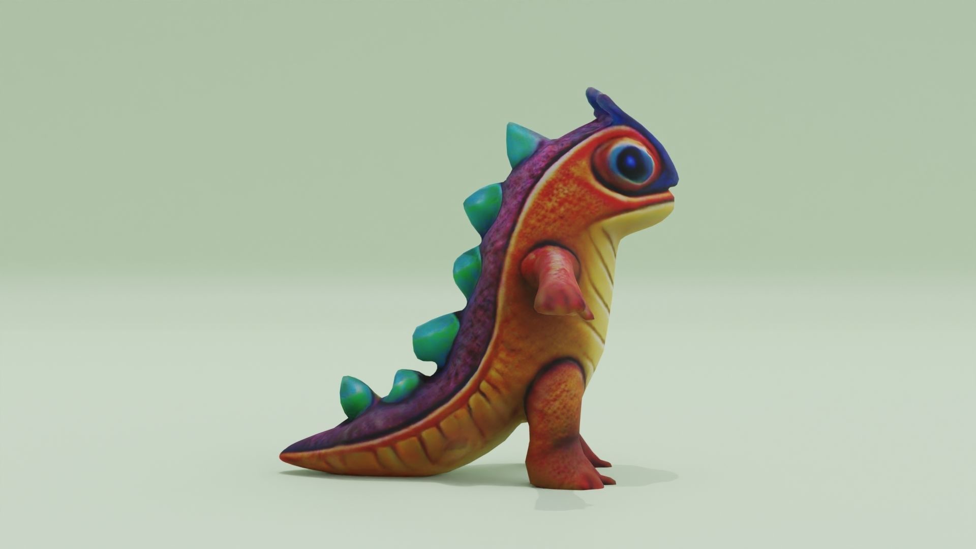3D model Slugterra Slug Monster Character VR / AR / low-poly | CGTrader