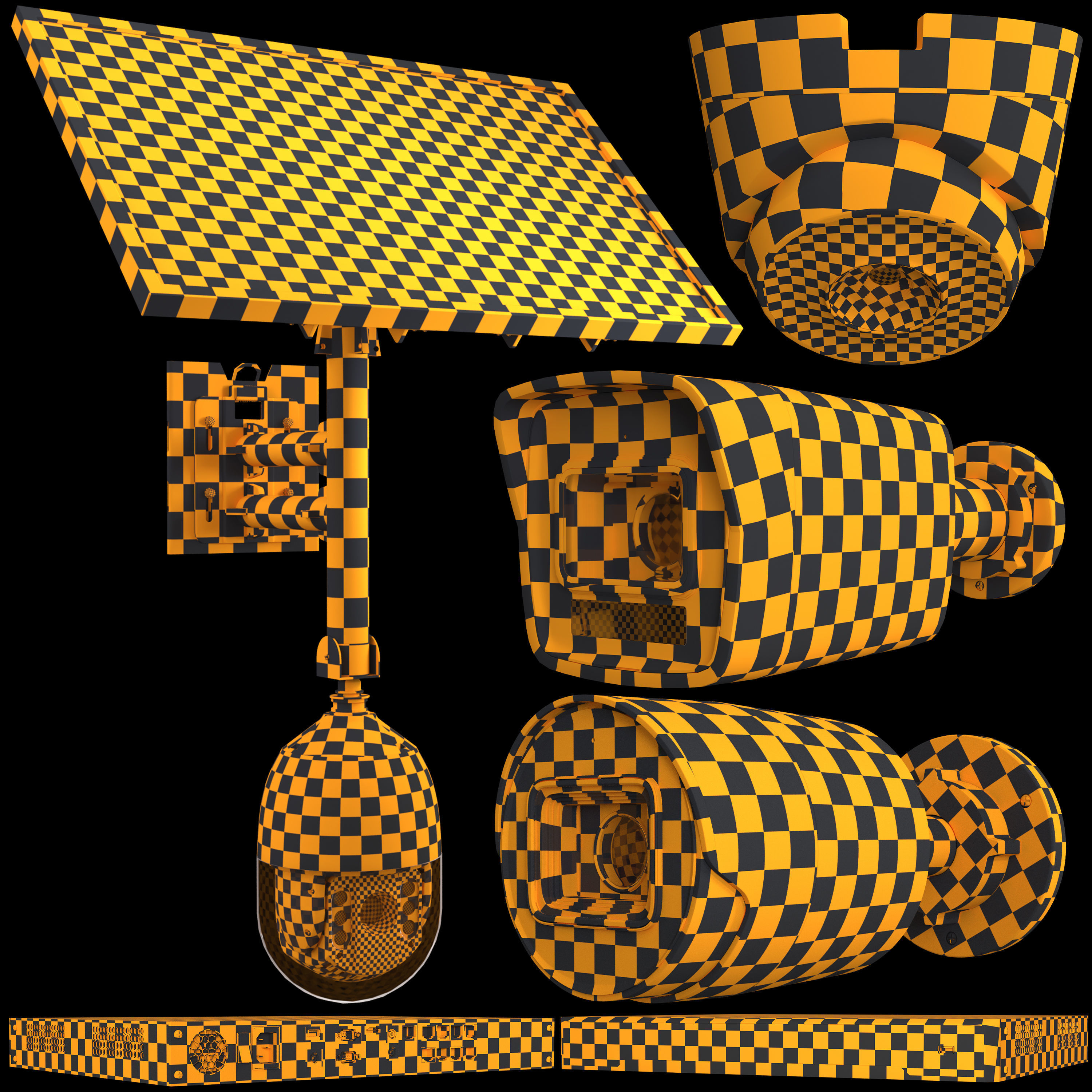 hikvision cctv camera 3D model | CGTrader