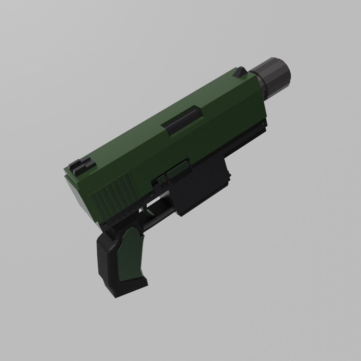 3D model Warhammer 40k Stub Gun VR / AR / low-poly | CGTrader