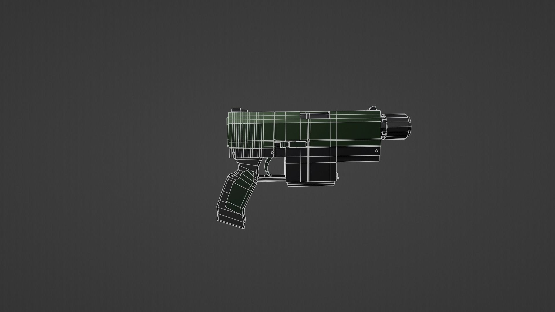 3D model Warhammer 40k Stub Gun VR / AR / low-poly | CGTrader