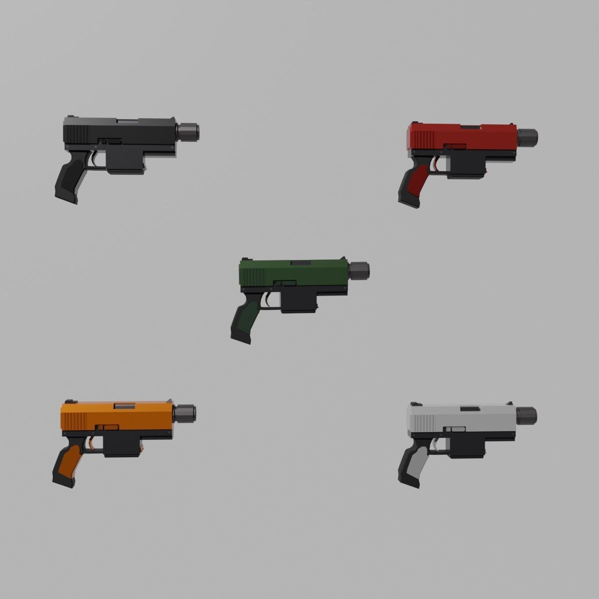 3D model Warhammer 40k Stub Gun VR / AR / low-poly | CGTrader