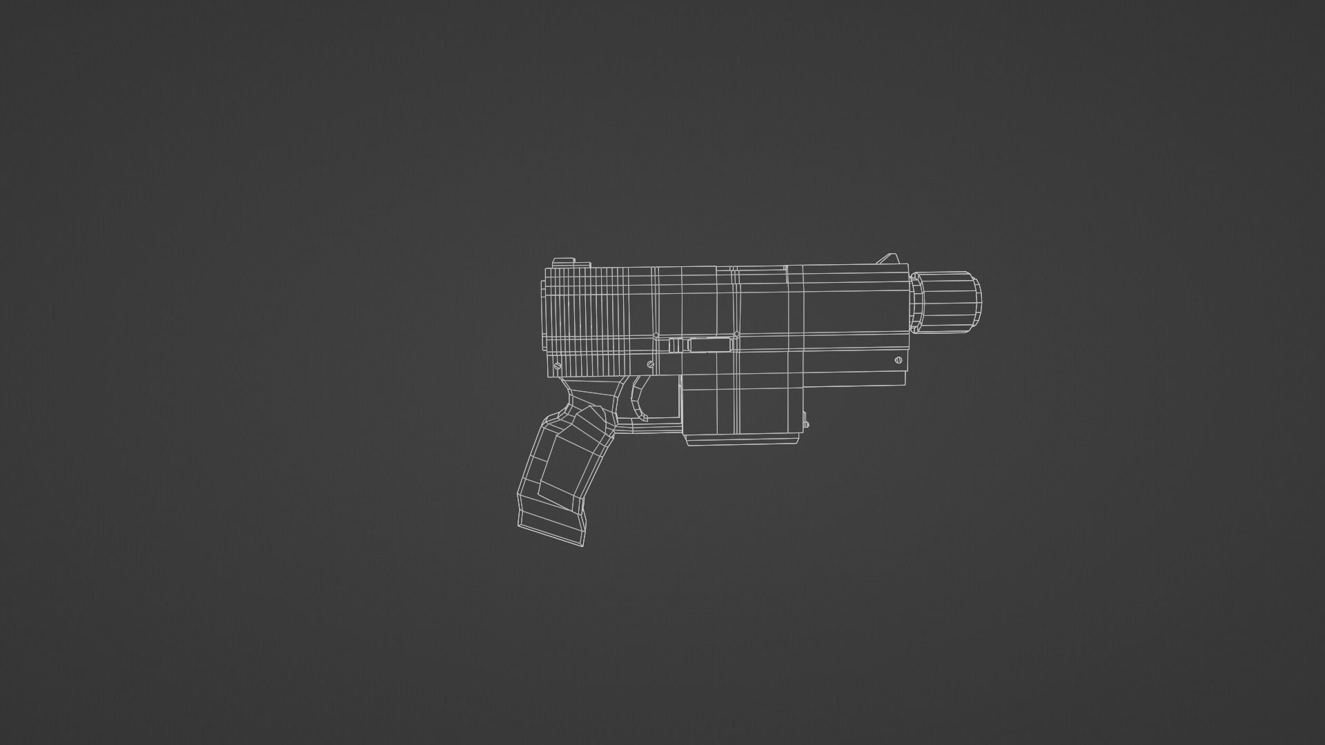 3D model Warhammer 40k Stub Gun VR / AR / low-poly | CGTrader