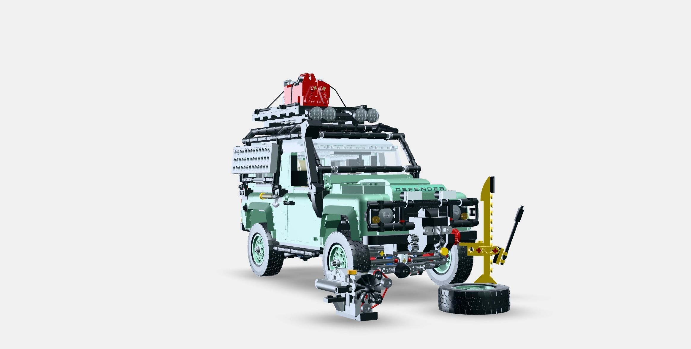 LEGO Icons Land Rover Classic Defender 90 - 10317 free VR / AR / low ...