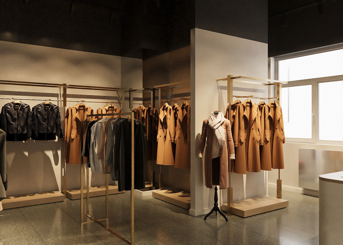 LUXURY CLOTHING STORE INTERIOR DESIGN 3D model 3D model | CGTrader
