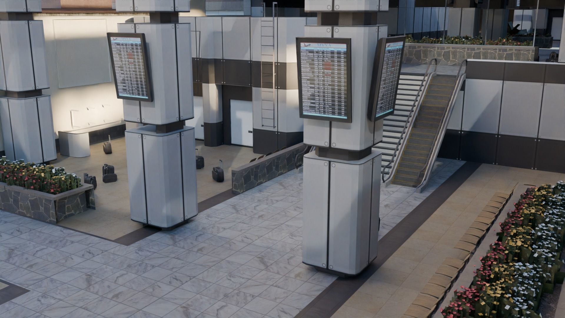 3D model Call of Duty Terminal Map with Textures VR / AR / low-poly ...