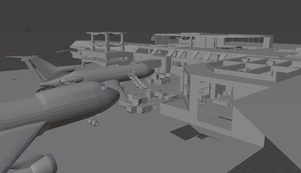 3D model Call of Duty Terminal Map with Textures VR / AR / low-poly ...