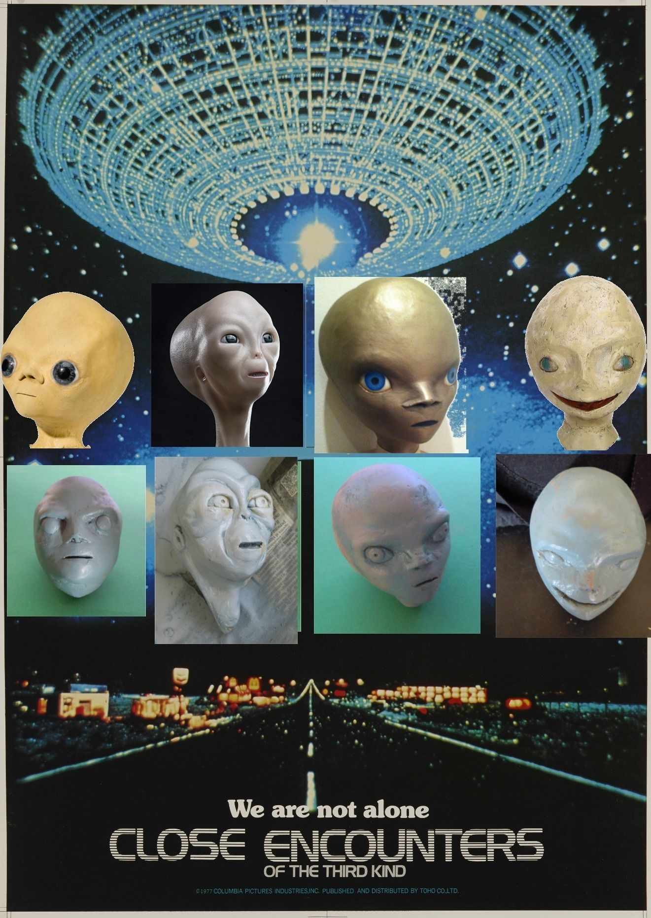 Close Encounters of the 3d kind alien toy figurines 3D model 3D ...