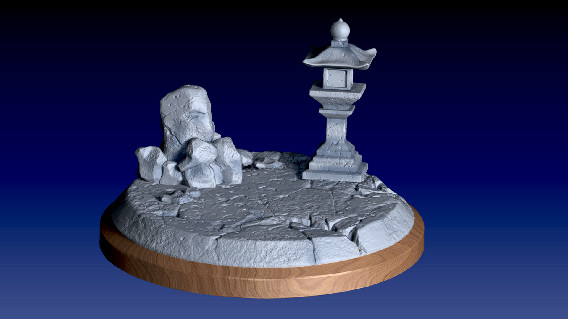 Base for action figure free 3D model 3D printable | CGTrader