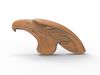 Eagle Bird Head 3D model 3D printable | CGTrader