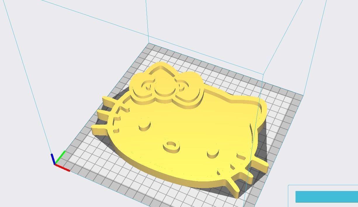 Hello Kitty free 3D model 3D printable | CGTrader