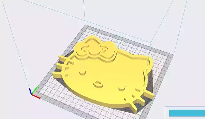 Hello Kitty free 3D model 3D printable | CGTrader