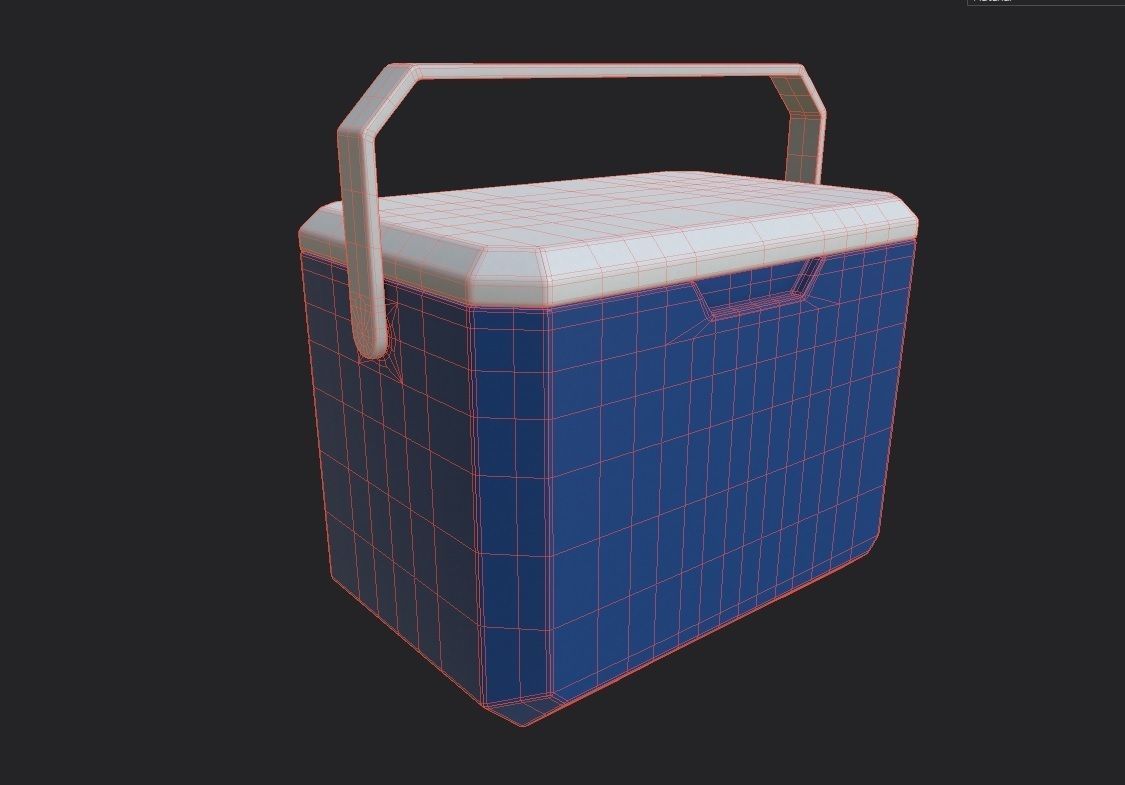 3D model Ice Cooler Box M02 VR / AR / low-poly | CGTrader